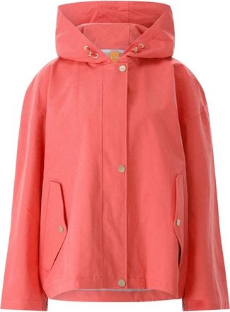 G-Lab Femme, Vestes, Rouge, Taille: 36 FR Veste D&eacute;contract&eacute;e Longueur Hanche