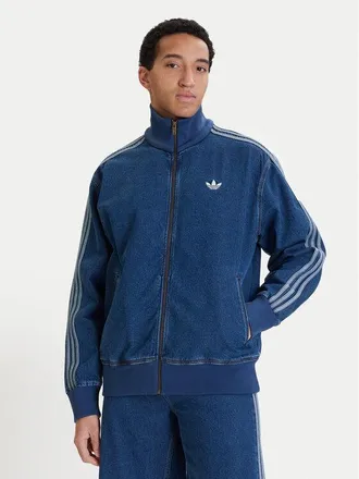 adidas Sweatshirt adicolor Denim Firebird KD1517 Blau Loose Fit
