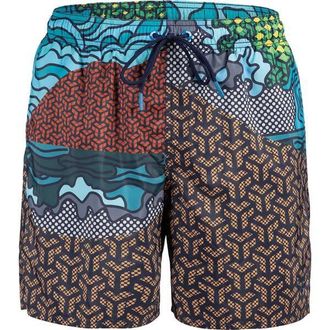 Arena Herren Badeshorts MENS BEACH BOXER PLACED