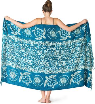 Panasiam Sarong ATLANTIC, petrol, XL