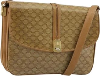 Celine Sac bandouli&egrave;re vintage Pre-owned - Femme - Pre-owned - Beige - Taille: ONE Size
