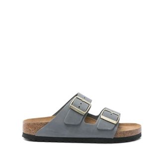 Birkenstock Femme, Chaussures, Gris, Taille: 39 EU Arizona Waxy Leather