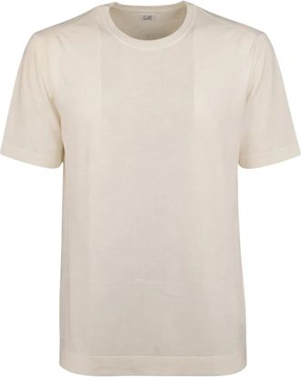 C.P. Company C.p. Company, Homme, Tops, Blanc, Taille: M Tricots Crew Neck