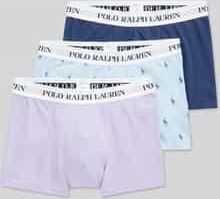 Ralph Lauren Skinny Fit Boxershorts aus Baumwoll-Mix im 3er-Pack