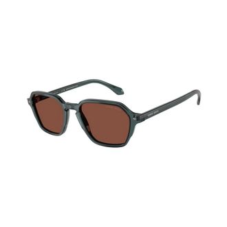 Giorgio Armani Authentische Brille mit Erstklassigem Service - - Accessories - Herren - Grau - 52 MM