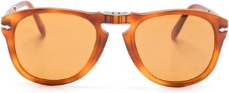 Persol unisex, Accessoires, Brun, Taille: 54 MM 9673 Lunettes de soleil