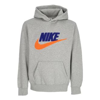 Nike Homme, Sweatshirts et sweats &agrave; capuche, Gris, Taille: M SweaT-shirt &agrave; capuche gris avec poche avant