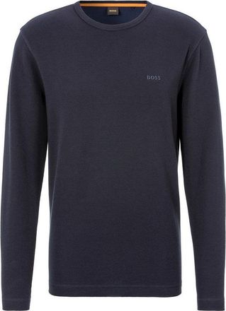 HUGO BOSS Langarmshirt Tempesto mit BOSS-Stickerei