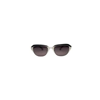 Marni Pre-owned Metall Sonnenbrille - - Pre-owned - Damen - Grau - ONE SIZE