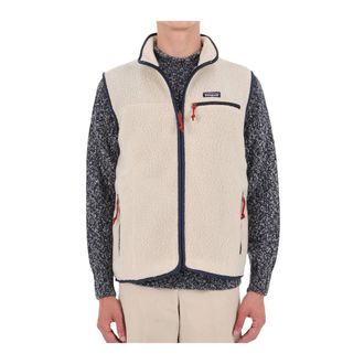Patagonia Gilet en polaire Retro Pile - Homme - Sport - Beige - Taille: M