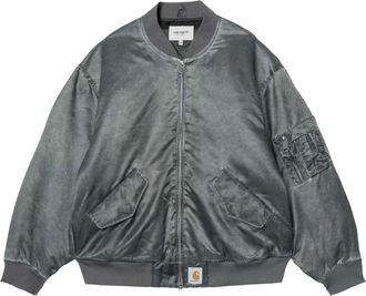 Carhartt Work in Progress Bomber Orman - Homme - Vestes - Gris - Taille: M