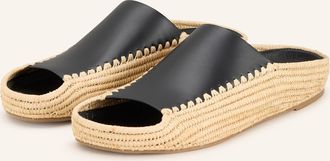 Paloma Barceló Paloma Barceló Pantoletten Leo schwarz