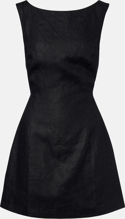 Faithfull The Brand Minikleid Sofia aus Leinen