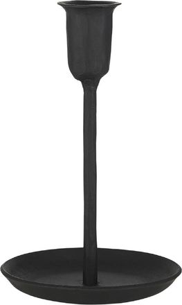 Ib Laursen Kerzenhalter, Kerzenst&auml;nder - Metall - schwarz - (&Oslash;xH) 10 x 16,5 cm