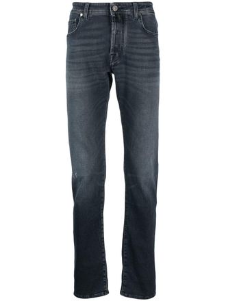 Jacob Cohen Ausgeblichene Jeans - Blau