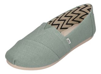 Toms Damen Alpargata Flacher Slipper, Frosty Sage Heritage Leinwand, 38.5 EU