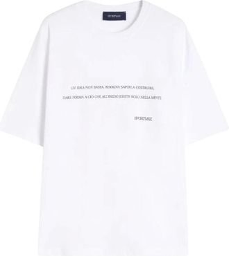 Sportmax Femme, Tops, Blanc, Taille: 36 FR T-shirt Spdquiete