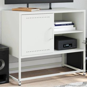 vidaXL TV-Schrank Olivgr&uuml;n 100,5x39x60,5 cm Stahl - Vidaxl