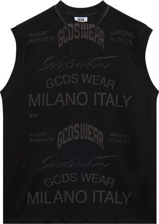 GCDS History &Auml;rmelloses Sweatshirt - - Tops - Herren - Schwarzk - M