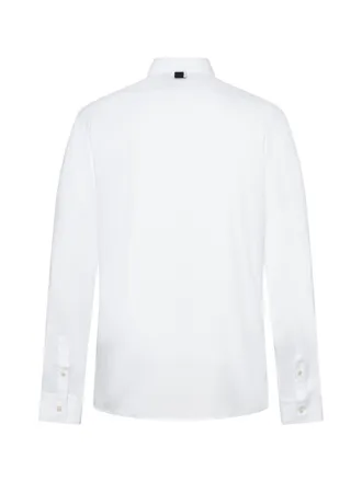 low brand Mens Shirt, White Viscose