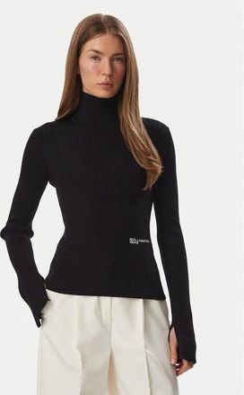 Karl Lagerfeld Pullover B4W18001 Schwarz Slim Fit