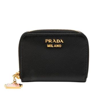 Prada Porte-monnaie Pre-owned - Femme - Pre-owned - Noir - Taille: ONE Size