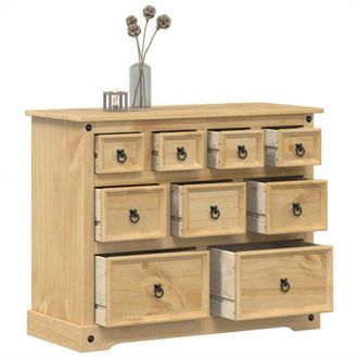 vidaXL vidaXL Commode Corona 101x45x82 cm bois massif de pin