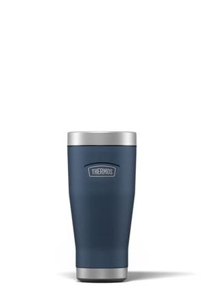 Thermos Icon Solent Reisebecher (470 ml), wiederverwendbarer, isolierter Edelstahl-Kaffeebecher f&uuml;r hei&szlig;e oder kalte Getr&auml;nke, vakuumversiegelte Wasserflasche