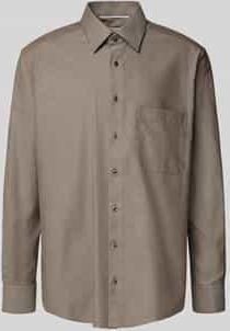 Eterna Regular Fit Freizeithemd aus reiner Baumwolle Modell Kent