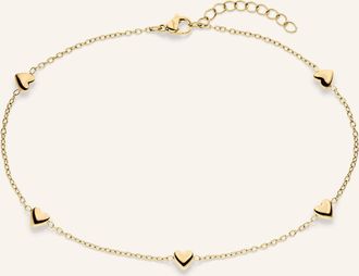 s.Oliver S.Oliver Fu&szlig;kette Aus Edelstahl gold
