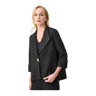 Joseph Ribkoff Femme, Vestes, Noir, Taille: 40 FR Veste Formelle Longueur Hanche