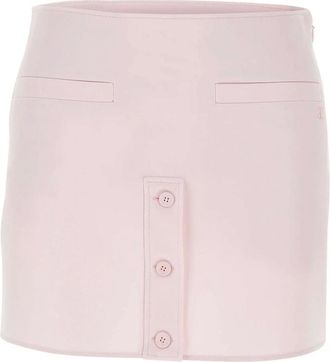 Courr&egrave;ges Femme, Jupes, Rose, Taille: 36 FR Jupe Mini Skirt