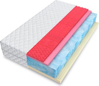 FDM Matratze lagos 90x200 H2 H3 22cm nawapur Angelpearl Schaumstoff latex visco