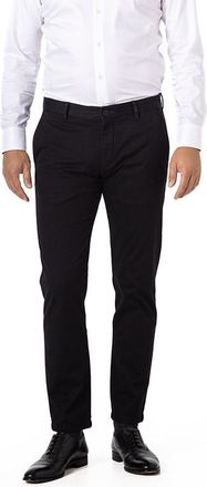 Joop Herren Chino schwarz Baumwolle