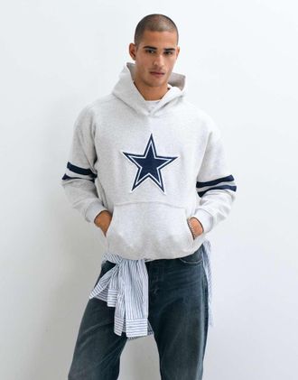 Abercrombie & Fitch NFL Dallas Cowboys Sweatshirt in Grau