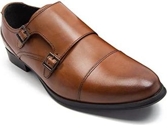 Thomas Crick Homme Boycie Mocassin &agrave; Sangles, Peau, 46.5 EU