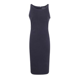 Emporio Armani Femme, Robes, Noir, Taille: 42 FR Robe Fourreau en Jersey Ottoman