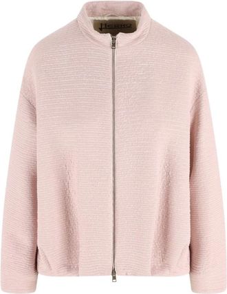 Herno Femme, Sweatshirts et sweats &agrave; capuche, Rose, Taille: 36 FR Sequin Jacket