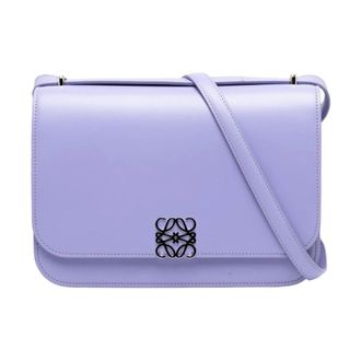 Loewe Sac bandouli&egrave;re en cuir Pre-owned - Femme - Pre-owned - Violet - Taille: ONE Size