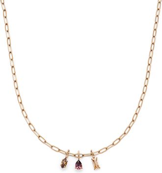 s.Oliver Necklace - Elegante Halskette aus poliertem Edelstahl - IP Ros&eacute;gold - Gliederkette 50 cm - wasserfest & hautfreundlich