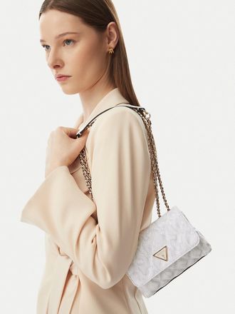 Guess Handtasche Guess Giully II Mini HWKG96 73740 Wei&szlig;