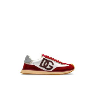 Dolce & Gabbana Sportschuhe mit Logo - - Shoes - Damen - Rot - 36 EU