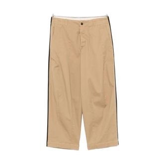 Nine In The Morning Damiano Squad Hose mit Seitenstreifen - - Trousers - Herren - Beige - L