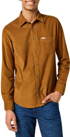 Wrangler 1 Pkt Corduroy Shirt Hemd für Herren