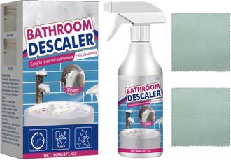 Generic Badezimmer-Entkalker-Schaumreiniger, Allzweck-Sp&uuml;lschaumspray, Reiniger f&uuml;r hartn&auml;ckige Flecken f&uuml;r Toilette, Bad, Dusche, Glas, Waschbecken (1 Set)