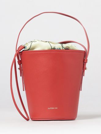Mantero 1902 Mini sac seau Anastasia en cuir avec int&eacute;rieur en twill de soie