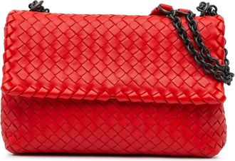 Bottega Veneta Hobo Bags - Small Nappa Intrecciato Olimpia - Gr. unisize - in Rot - für Damen