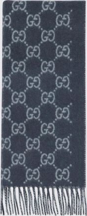 Gucci GG-Logo-Schal aus reinem Kaschmir