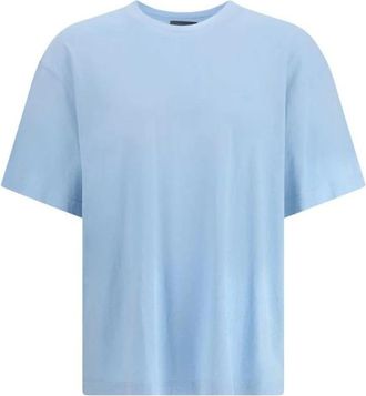 Axel Arigato Homme, Tops, Bleu, Taille: XL T-Shirt en Tissu L&eacute;ger
