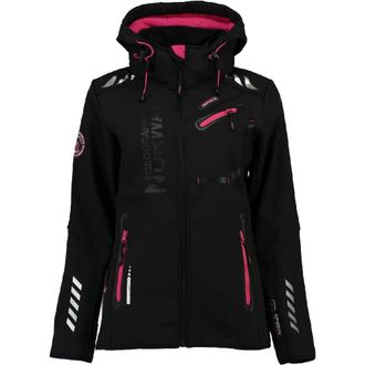 Geographical Norway 98Y345 Reveuse II Lady SP612F/GN Softshelljacke Schwarz 2XL